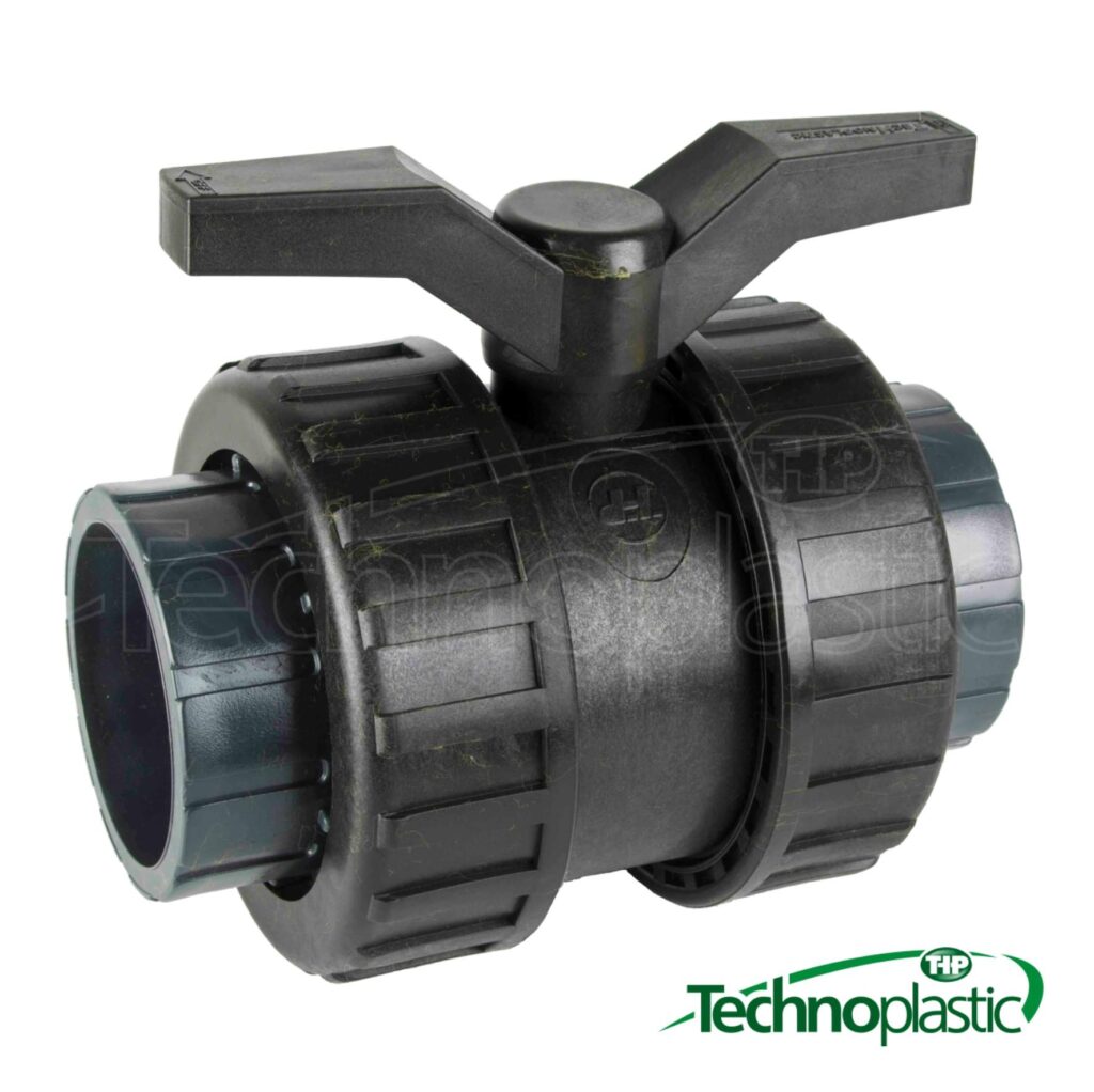 Βάνα Σφαιρική Κολλητή 2 Ρακόρ 10Atm. - Technoplastic