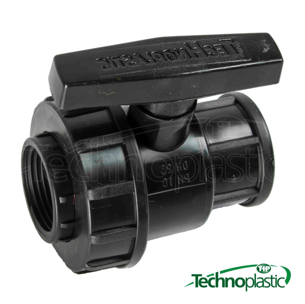 Ball Valve PP 10Atm. Female - Female - Technoplastic